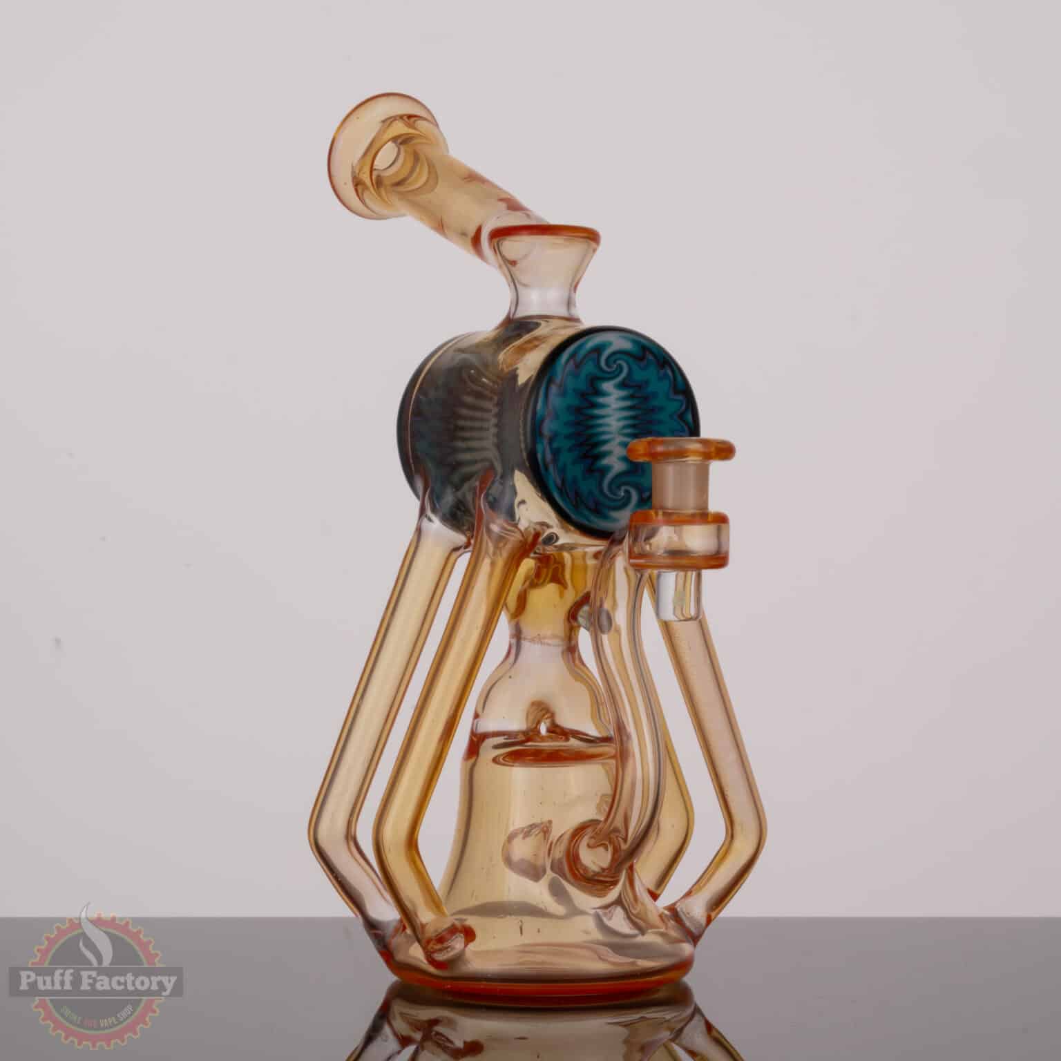 TAINTED GLASS BUBBLE DUMPER - Puff Factory