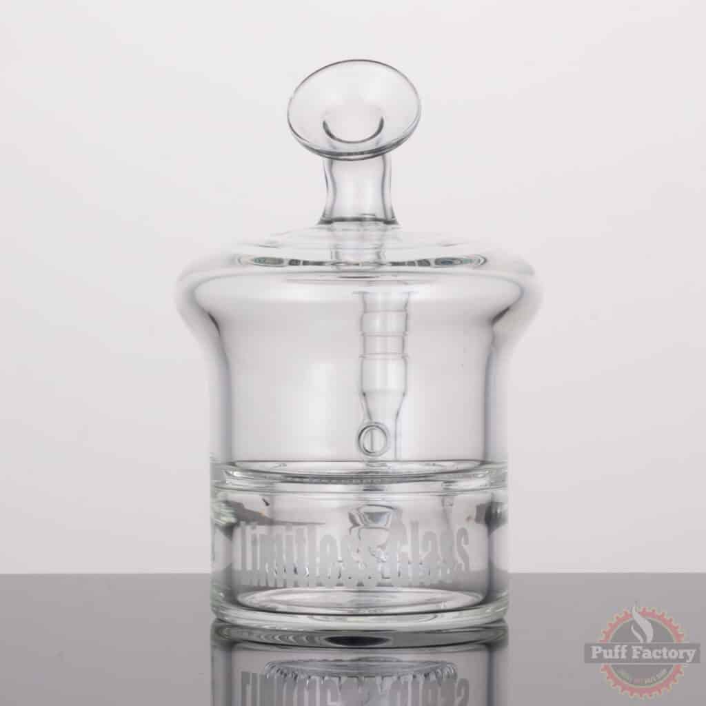 LIMITLESS GLASS CUP HOLDER RIG - Puff Factory